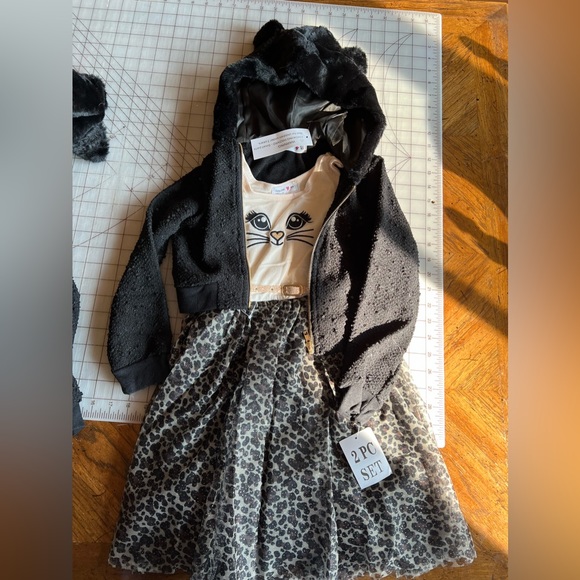 Beautees | Dresses | Beautees Size 5 Childrens Cat Themed Party Dress ...